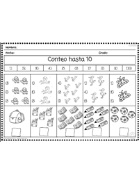 Material Educativo sobre Conteo para docentes.