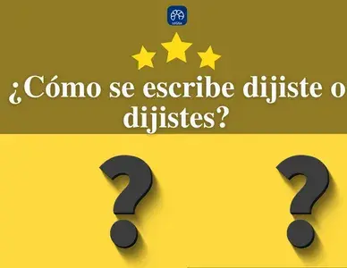 ¿Cómo se escribe dijiste o dijistes? | Español