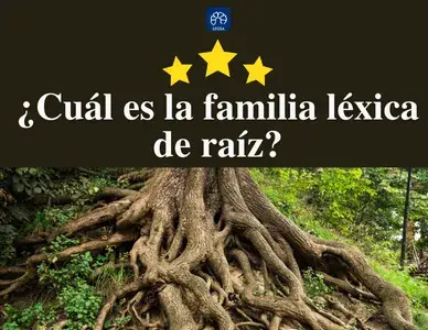 ¿Cuál es la familia léxica de la palabra raíz? | Español