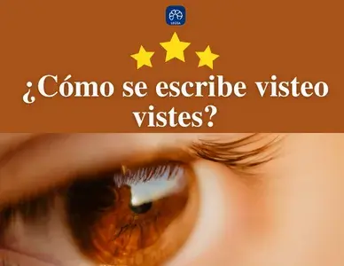 ¿Cómo se escribe viste o vistes? | Español